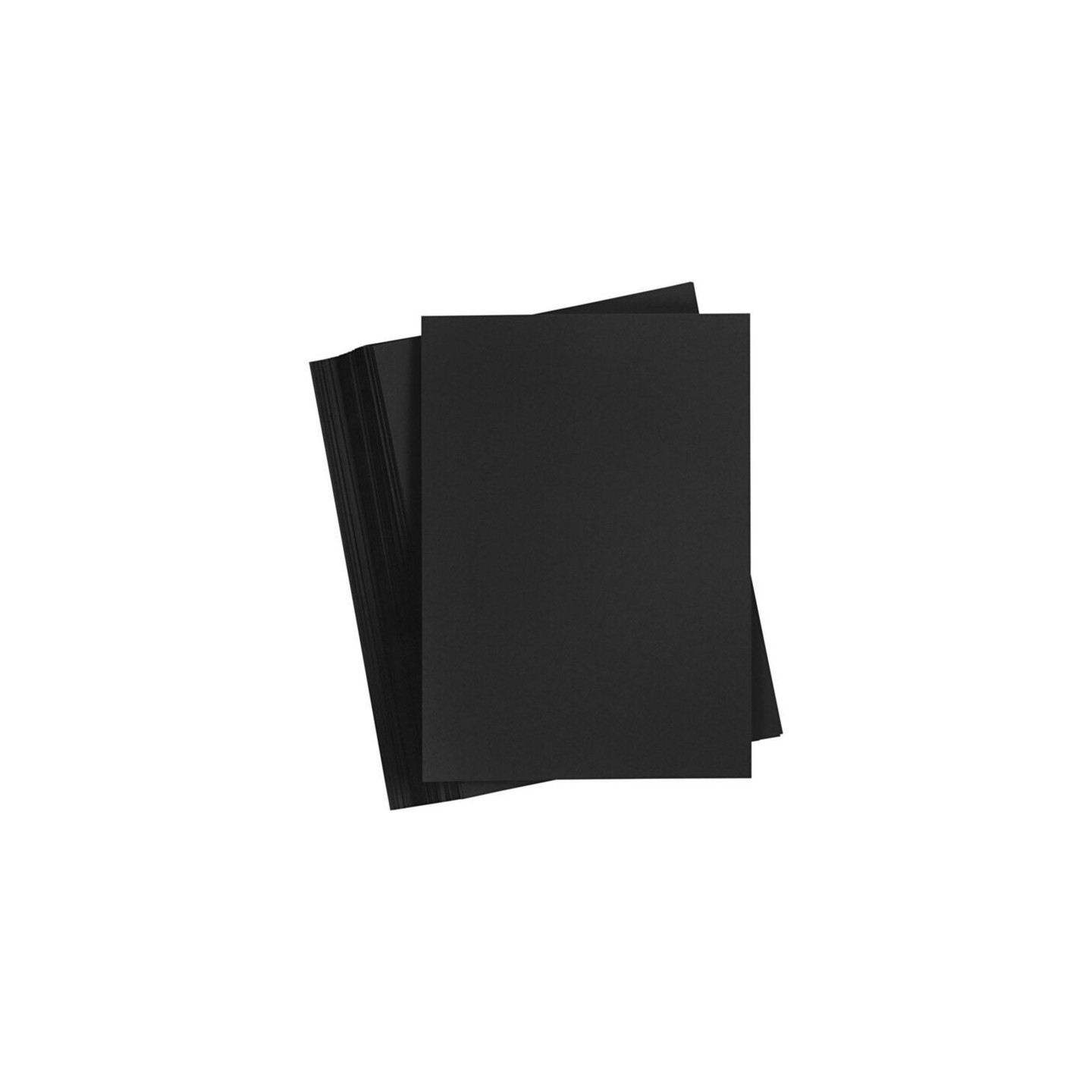 Kartong 180g A4 25 lehte must
